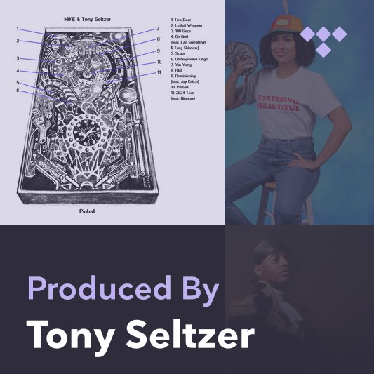 Tony Seltzer on TIDAL